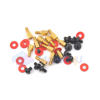 น็อตยึดเมนบอร์ด น็อตคอมพิวเตอร์ Screw Main board สีทอง สีดำ สกรู ...