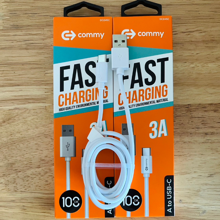Commy สายชาร์จุรุ่น DC245C Type USB to C | Shopee Thailand