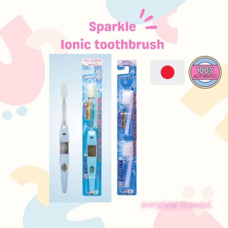 [A044] Sparkle แปรงสีฟัน Ionic Toothbrush และ หัวแปรง (รีฟิล) | Shopee Thailand