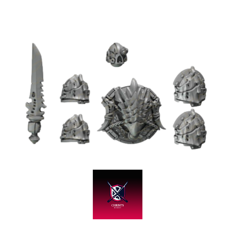 Grimdark scifi miniatures parts Aliens Hunter Veteran Set | Shopee Thailand