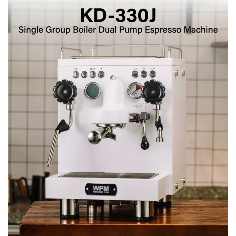 WPM KD-330J เครื่องชงกาแฟเอสเพรสโซ่ Single Group Boiler Dual Pump Espresso Machine(ส่งจากไทยไม่ ...