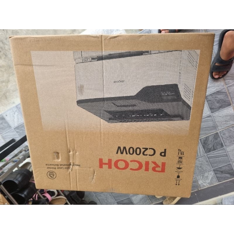 Ricoh P C200W เครื่องใหม่ สลับหมึกออก | Shopee Thailand