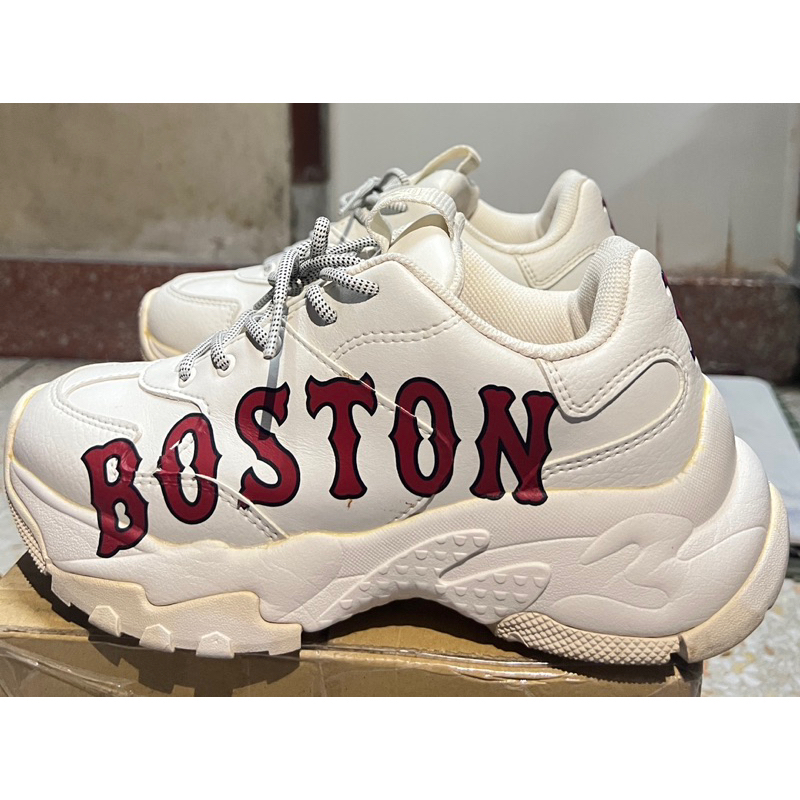 รองเท้า MLB BOSTON แท้ มือ2 สภาพดี 99% | Shopee Thailand