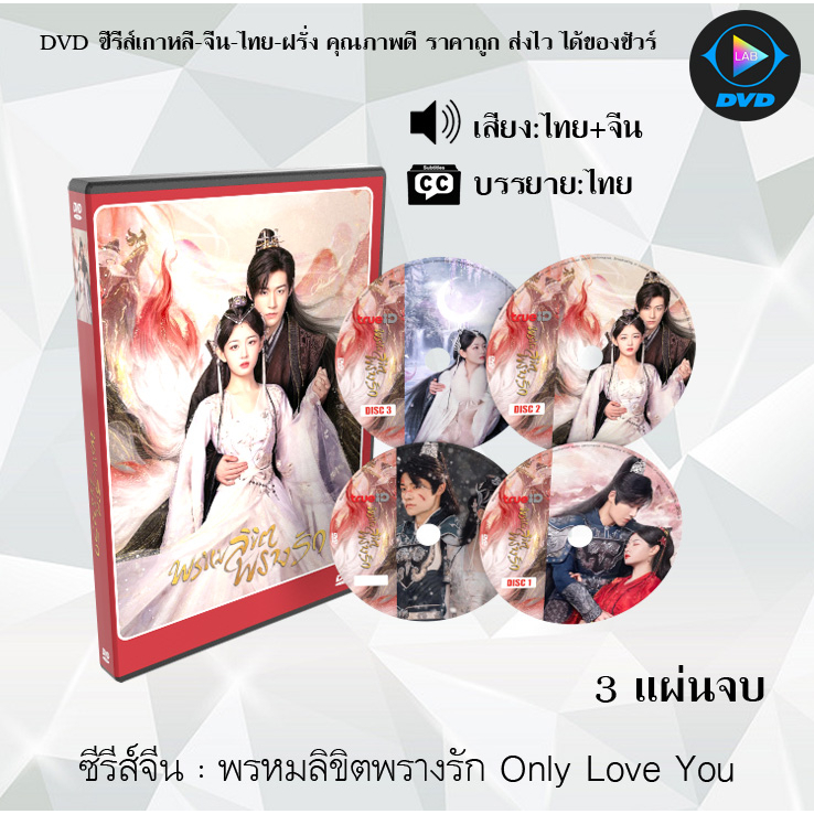 ซีรีส์จีน พรหมลิขิตพรางรัก Only Love You : 3 แผ่นจบ (พากย์ไทย+ซับไทย ...