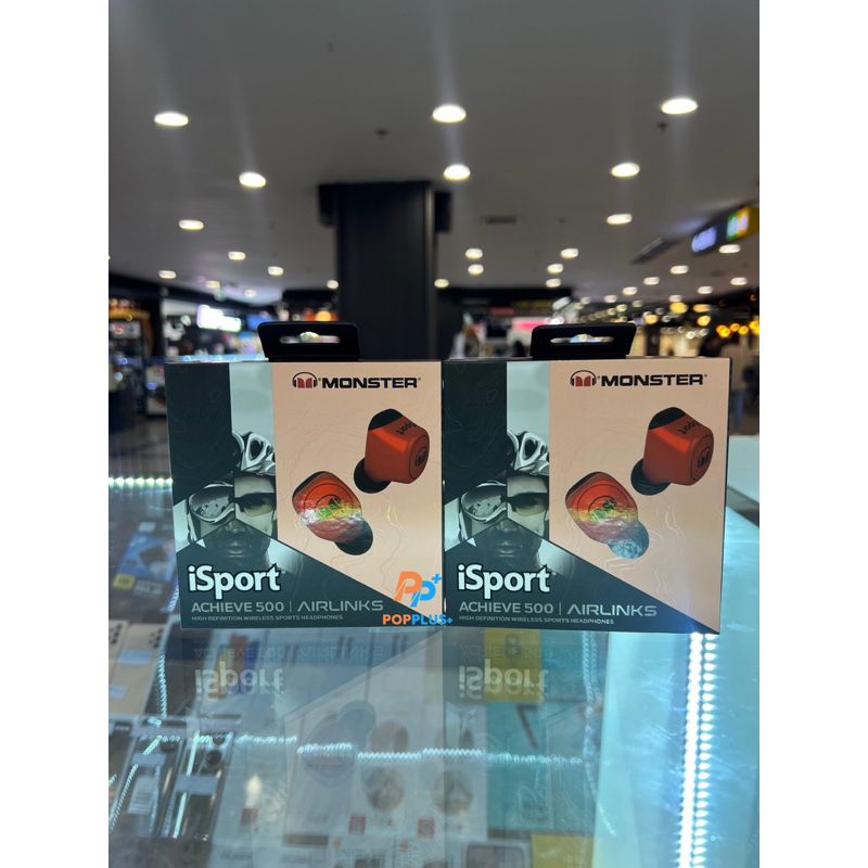 หูฟัง Monster iSport Achieve 500 AirLinks เสียงระดับHD มอนสเตอร์ บูลทูธ ...