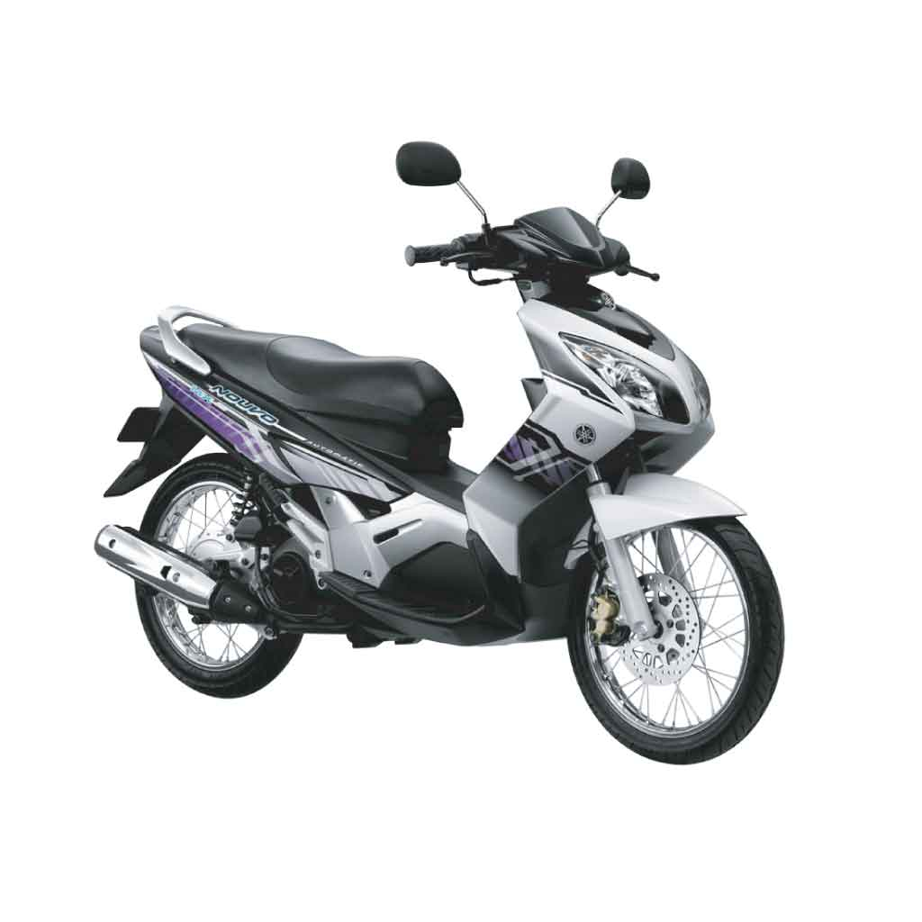 ชุดสี เฟรม นูโว Nouvo MX นูโว mx รถปี 2008 ครบชุด 9 ชิ้น สีขาวท้ายดำ งาน abs100% ติดสติกเกอร์ตาม ...