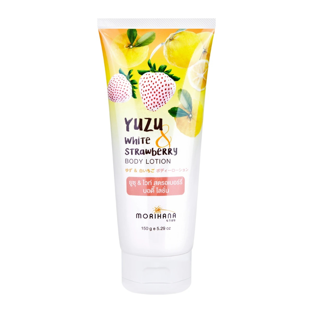 Morihana Yuzu White Strawberry Body Lotion 150ml | Shopee Thailand
