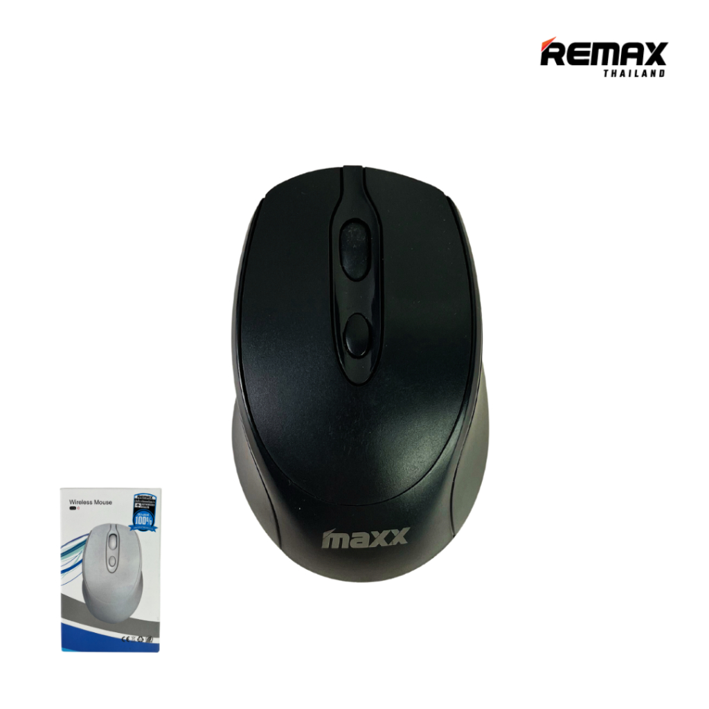 Maxx Mouse Wireless/BT Mou02 - เม้าส์ไร้สายมีแบตในตัว | Shopee Thailand