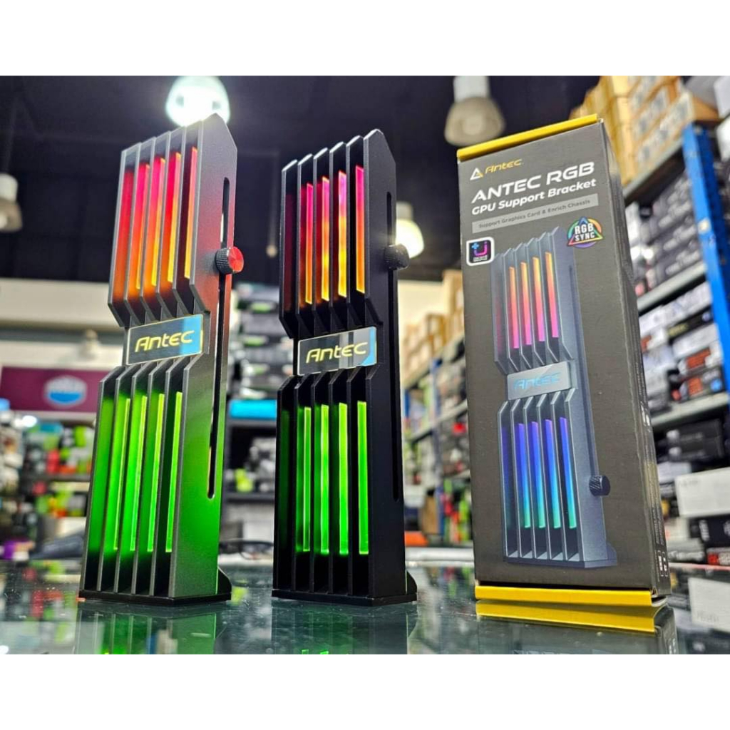 ANTEC RGB GPU SUPPORT BRACKET (GY/BK) | Shopee Thailand