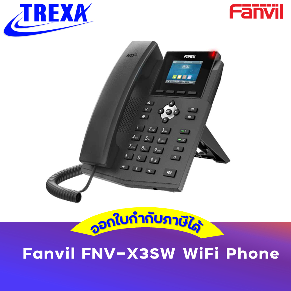 Fanvil X3SW WiFi Phone | Shopee Thailand