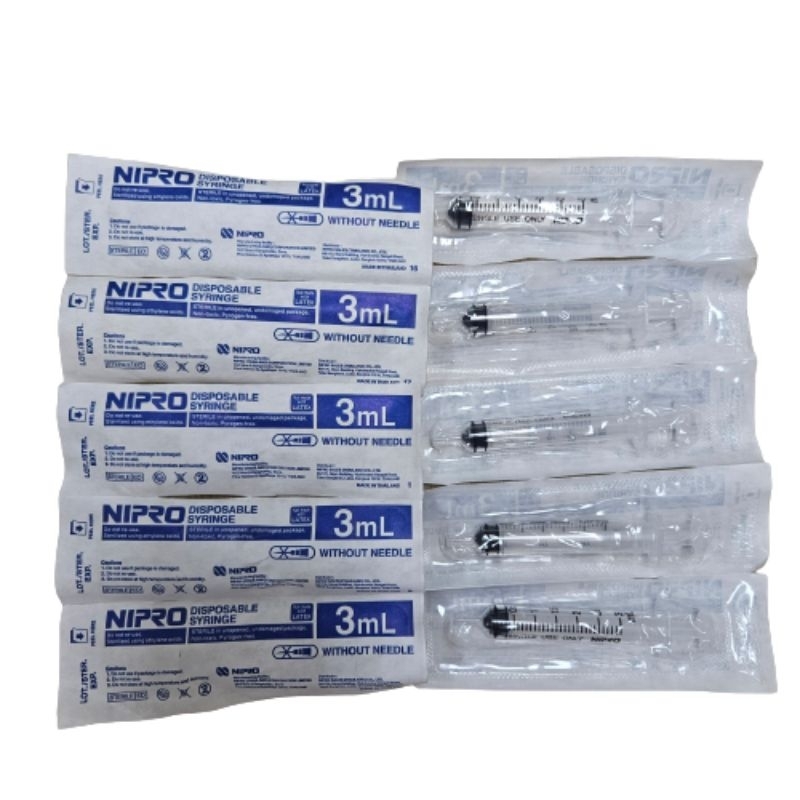 Syringe Nipro ไซริงค์ กระบอกฉีดยา | Shopee Thailand