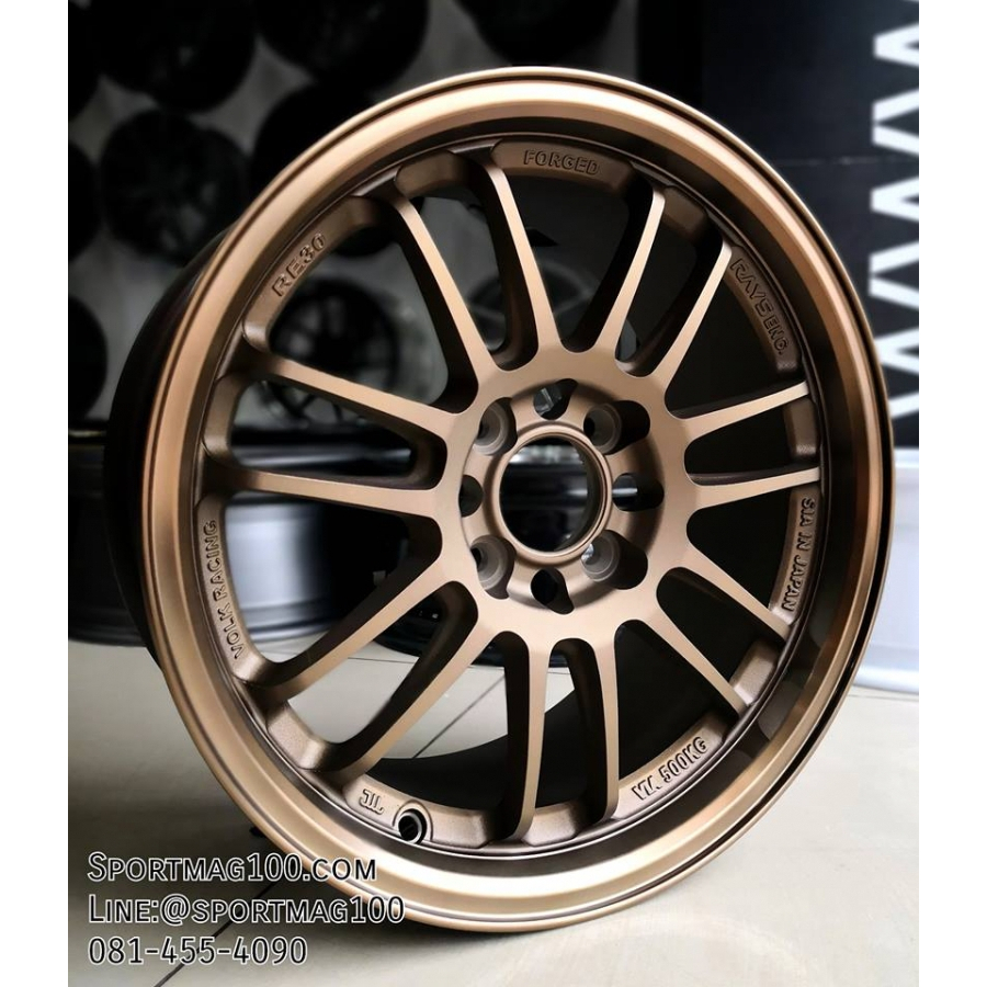 ล้อแม็กใหม่ SIA RE30 4รู100 ET35 ทองแดงยิงทราย 7-15นิ้ว | Shopee Thailand