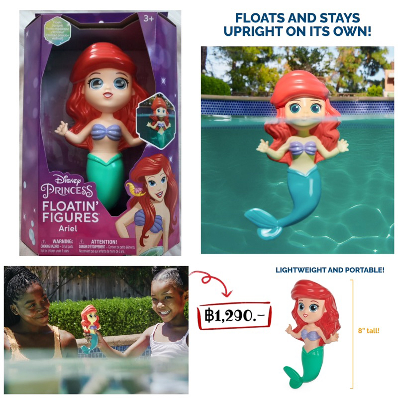 Swimways Disney Princess Floatin' Figures - Ariel | Shopee Thailand