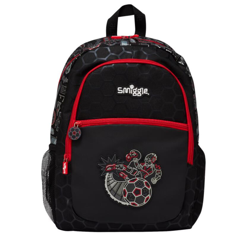 Smiggle Away Classic Backpack ขนาด 16 นิ้ว กระเป๋าเป้ดำรังผึ้ง บอล ...