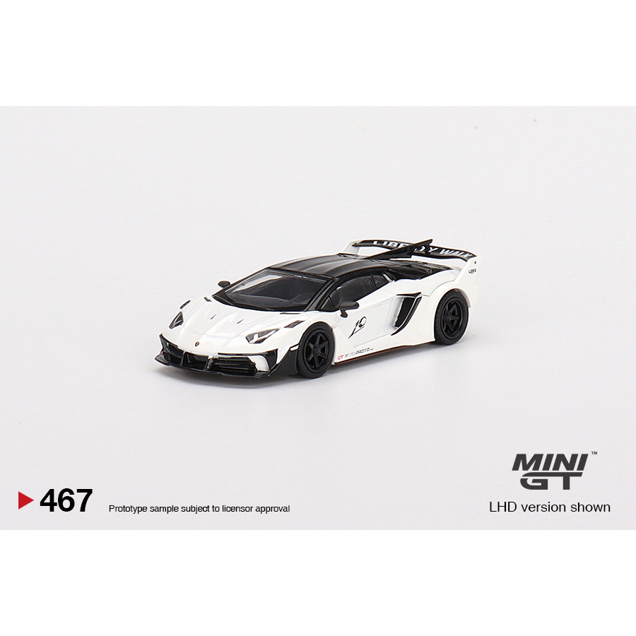 MINI GT No.467 LB-Silhouette WORKS Lamborghini Aventador GT EVO ...