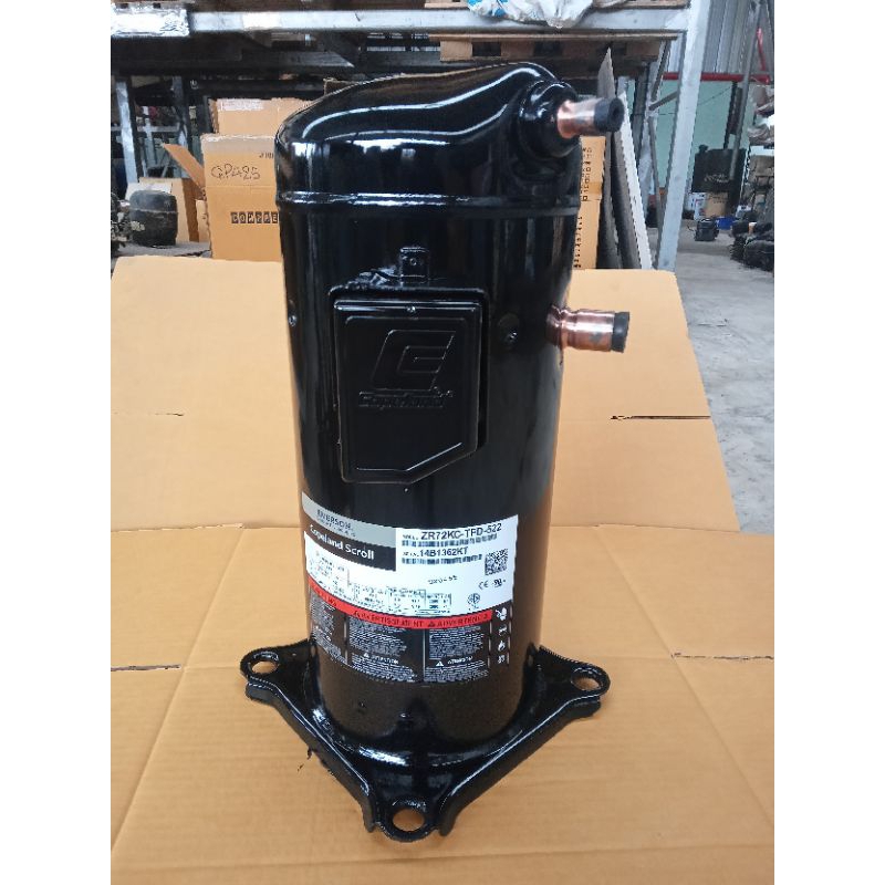 คอมเพรสเซอร์แอร์มือสอง รุ่น ZR72 ไฟ 380 ขนาด 60000 btu น้ำยา R22 ...