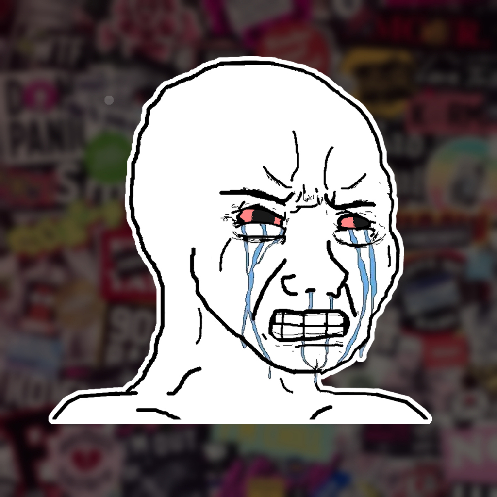 9gag สติ๊กเกอร์ มีม Sticker สติ๊กเกอร์ตกแต่งผนัง | Shopee Thailand