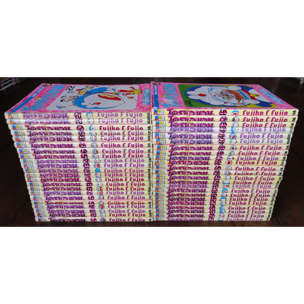 หนังสือการ์ตูน Doraemon Classic series โดเรมอน โดราเอมอน ปกสีชมพู เล่ม ...