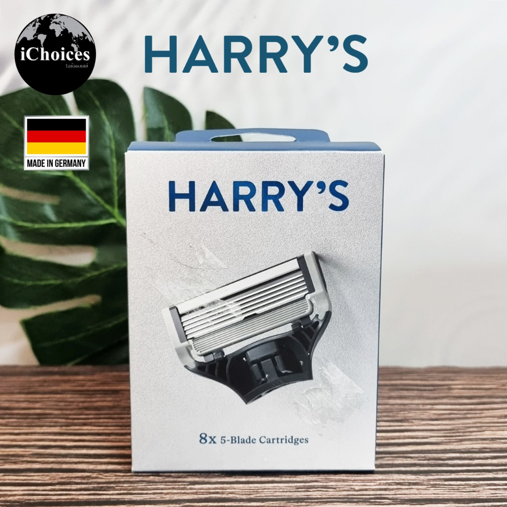 [Harry's] 5-Blade Razor Blade Refills 8 Count ใบมีดโกน 8 ชิ้น มีดโกน ...