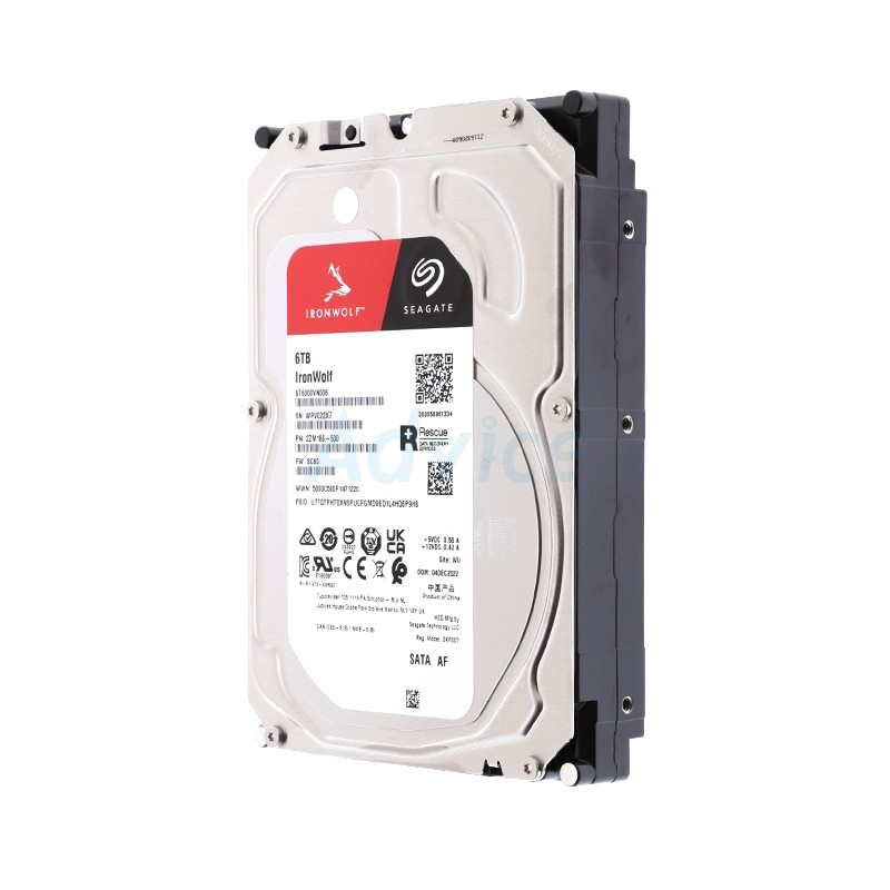 SEAGATE 6 TB HDD IRONWOLF (5400RPM, 256MB, SATA-3, ST6000VN006 ...
