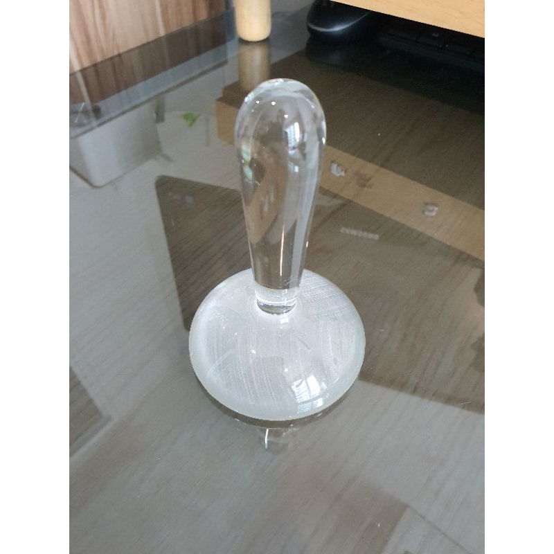 แป้นแก้วบดสี แป้นบดสี มุลเลอร์บดสี Glass Muller 7.0cm | Shopee Thailand