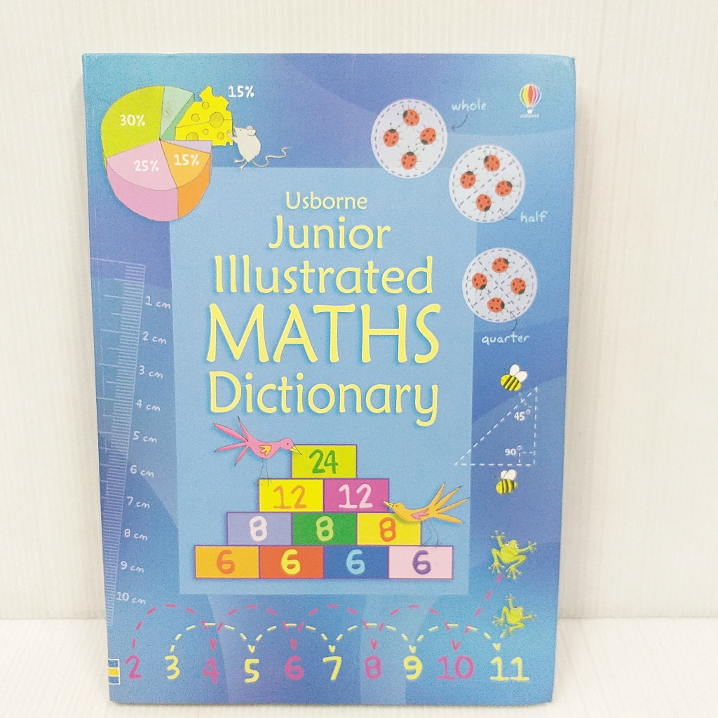 Junior Illustrated Maths Dictionary By Usborne หนังสือดิกชันนารี ...