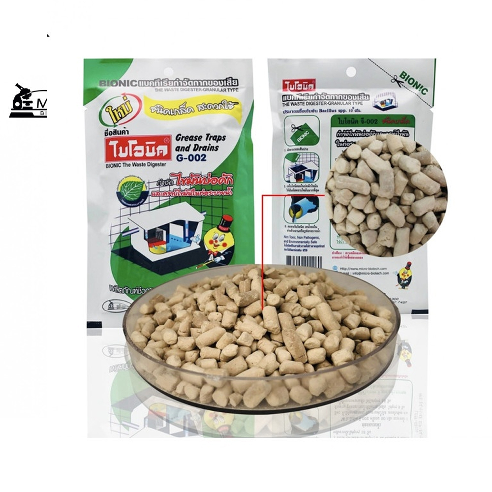 จุลินทรีย์ เข้มข้น ชนิดเกล็ด กำจัดคราบไขมัน 100 กรัม รุ่น G-002 ...