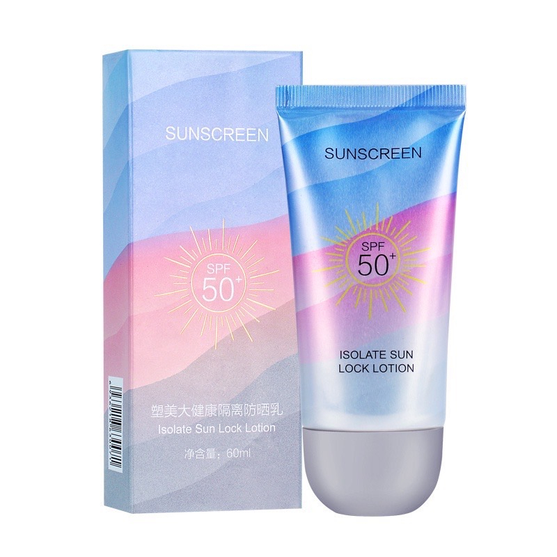 ปลีก/ส่ง กันแดดหน้าฉ่ำคุมมัน ครีมกันแดดนมวัวสูตรใหม่ ISOLATE SUN LOCK ...