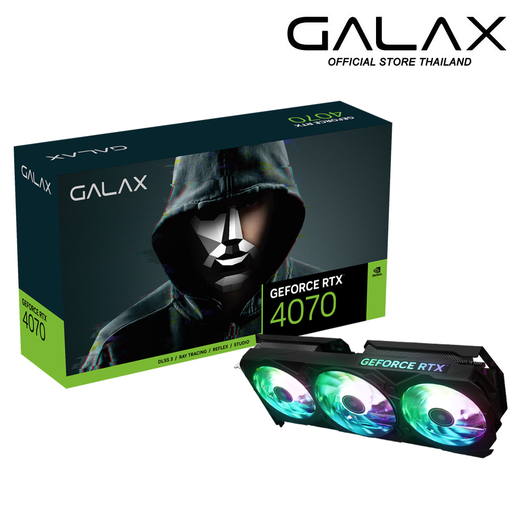 VGA GALAX RTX 4070 EX GAMER 12GB GDDR6X 192BIT | Shopee Thailand