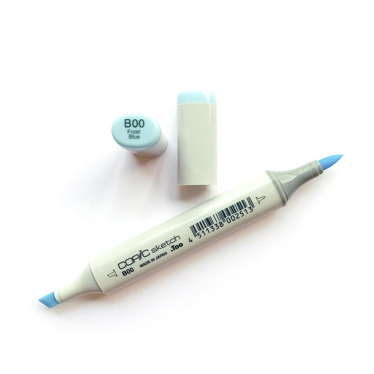 COPIC SKETCH MARKER // COPIC INK โทนสี B (1) (Blue B0000-B52) | Shopee ...