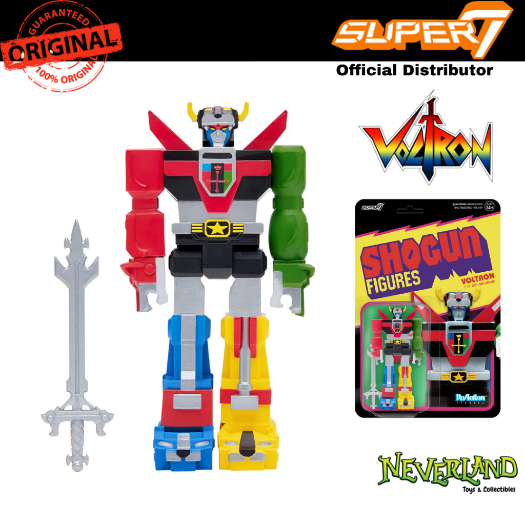 Super7 Voltron Shogun Reaction Figure | Shopee Thailand