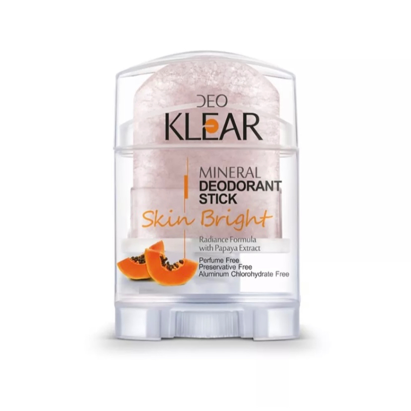 Deo klear mineral deodorant stick 60g/ 70g โรลออนสารส้มดีโอเคลียร์ 60/70 กรัม | Shopee Thailand