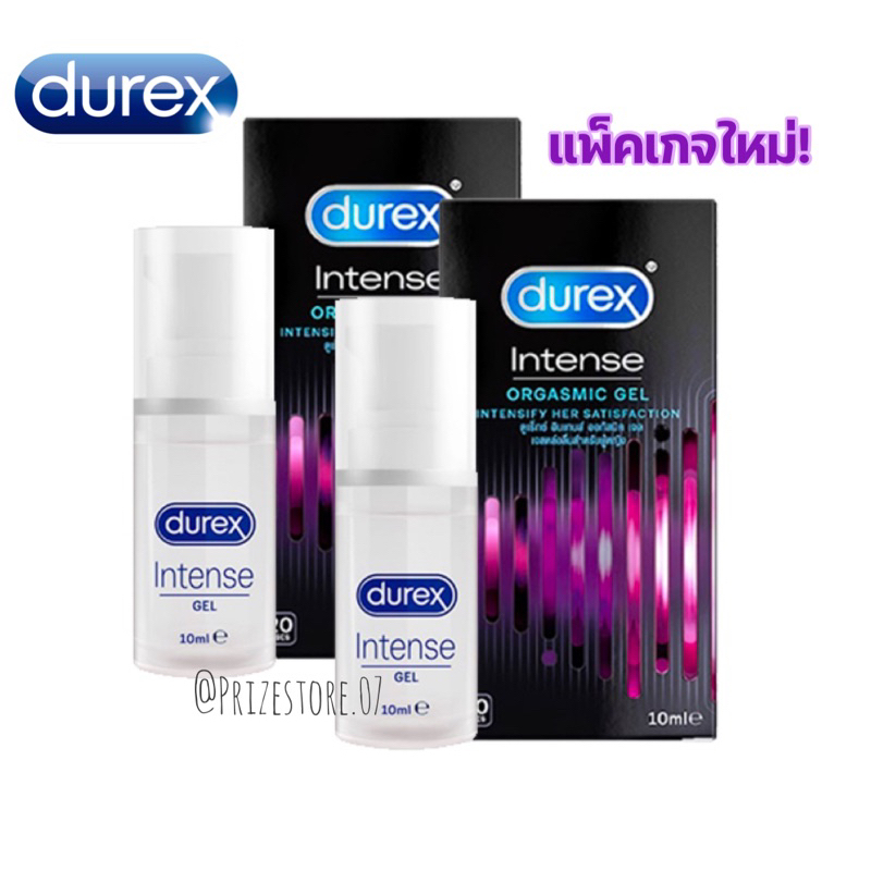 เจลหล่อลื่น Durex intense orgasmic gel 10ml | Shopee Thailand