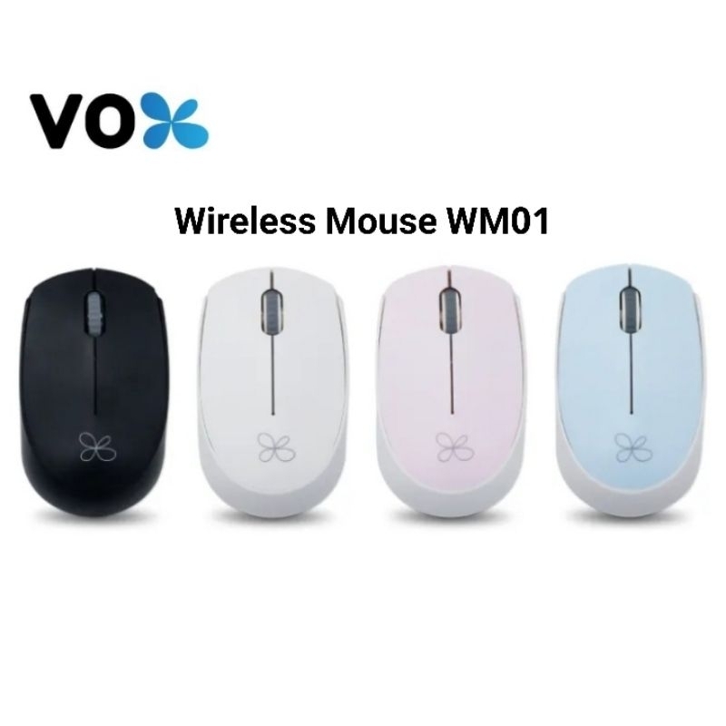 VOX เม้าส์ไร้สาย Wireless Mouse รุ่น: WM01 | Shopee Thailand