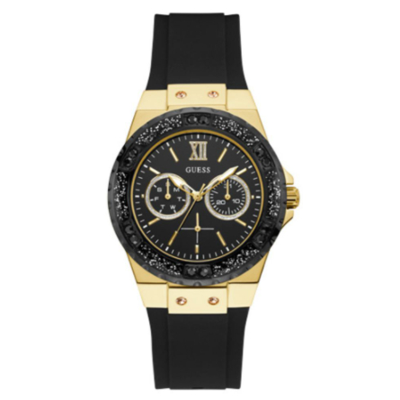 พร้อมสต็อก ！GUESS Legacy Quartz Black Dial Men's Watch W1049G5 W1049G2 ...