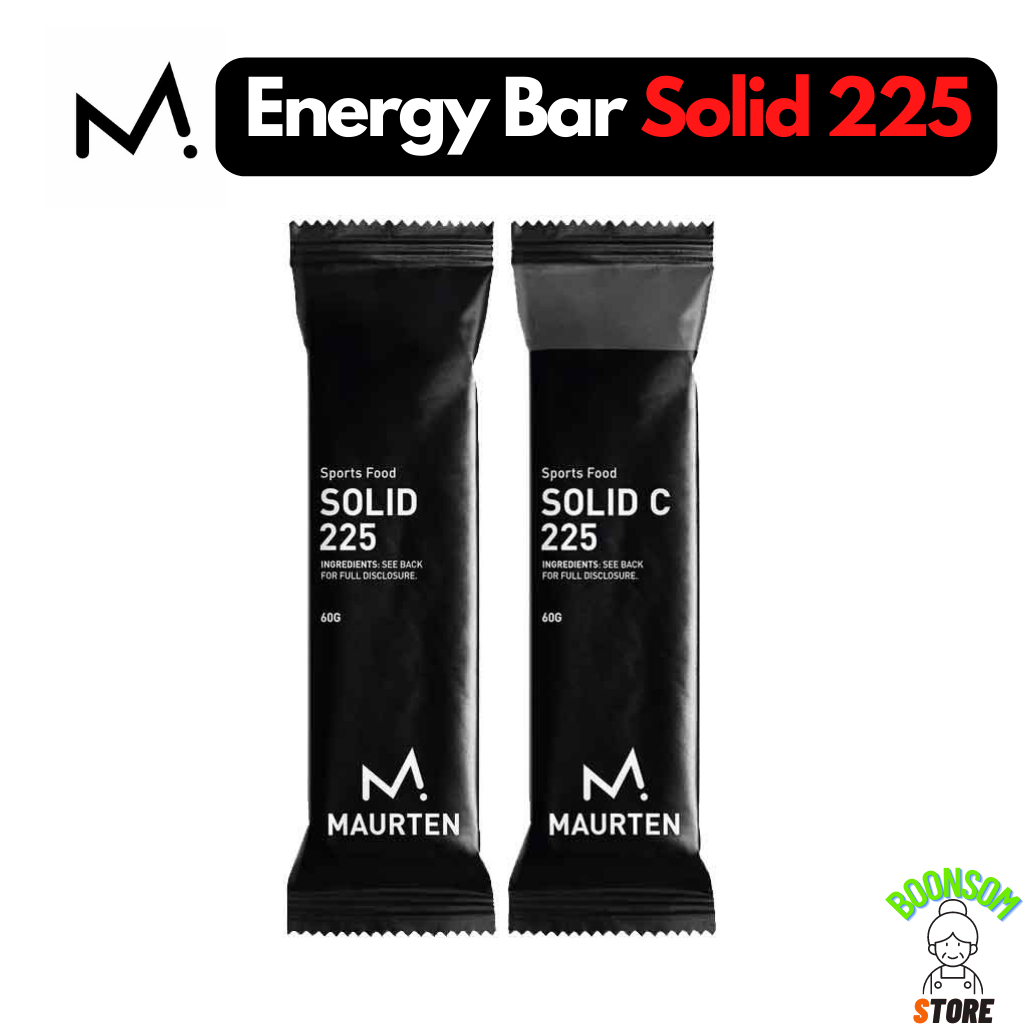 MAURTEN Solid 225 Energy Bar with Carbohydrates : บาร์ให้พลังงาน ...