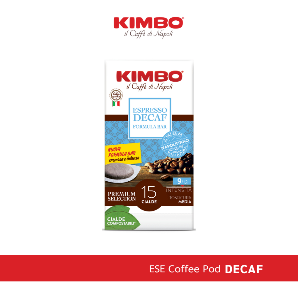 [BBF 29/09/24] KIMBO ESE Coffee Pods DECAF กาแฟคิมโบ ดีแคฟ (คาเฟอีนต่ำ ...