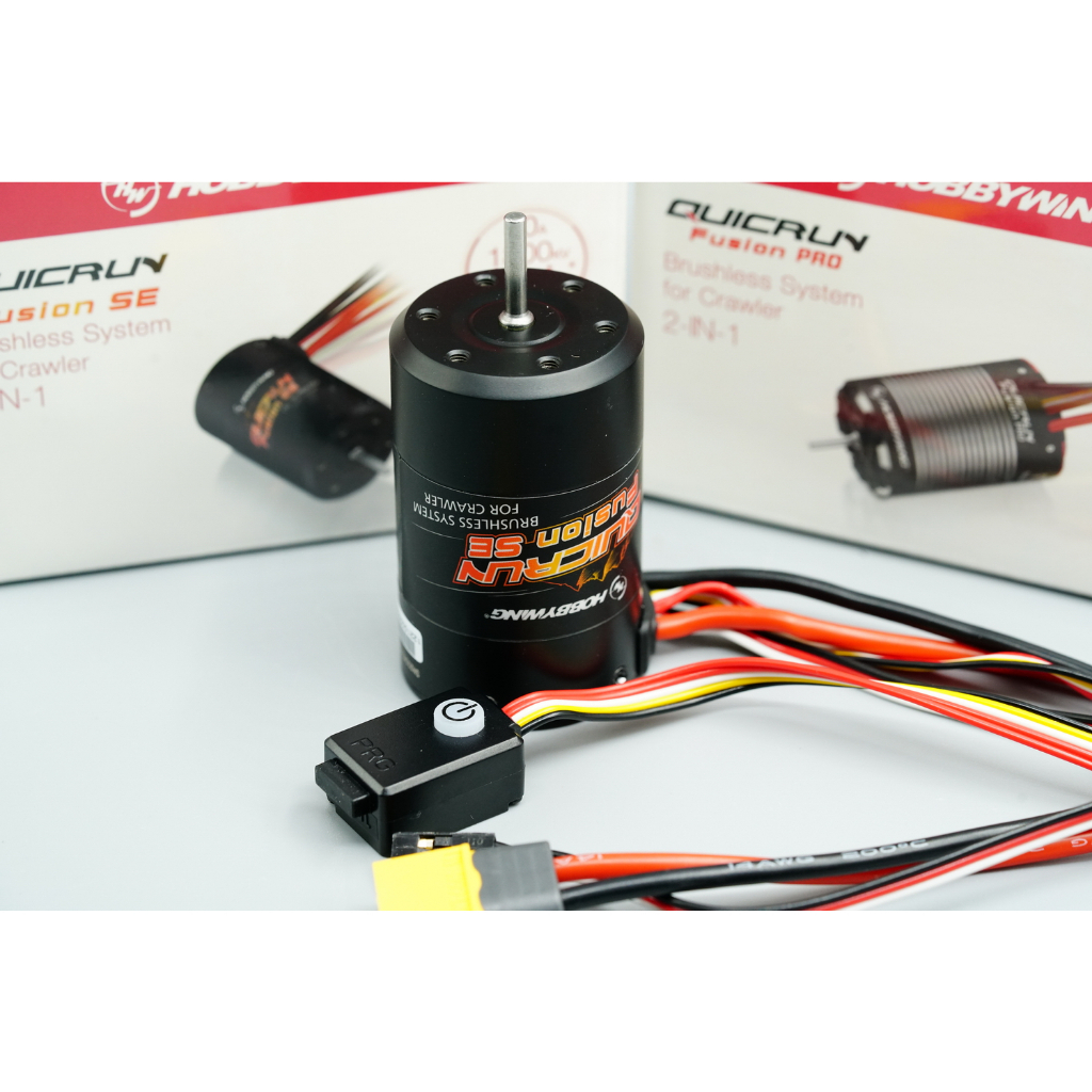 Speed (สปีด) Hobbywing Quic Run Fusion SE / Quic Run Fusion Pro (Combo ...