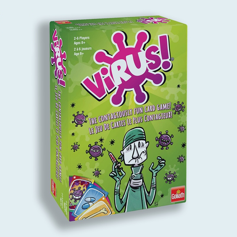 Goliath Virus Card Game - The Contagiously Fun Card Game For Ages 8 and ...