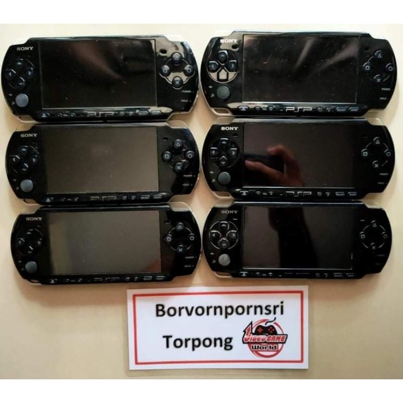 PSP3000 สีดำ ครบชุด พร้อมเล่น | Shopee Thailand