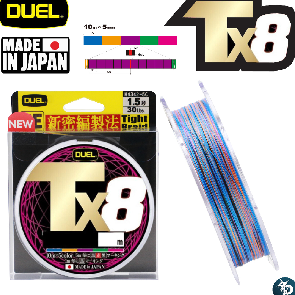 สาย PE DUEL TX8 สำหรับตกปลา | Shopee Thailand