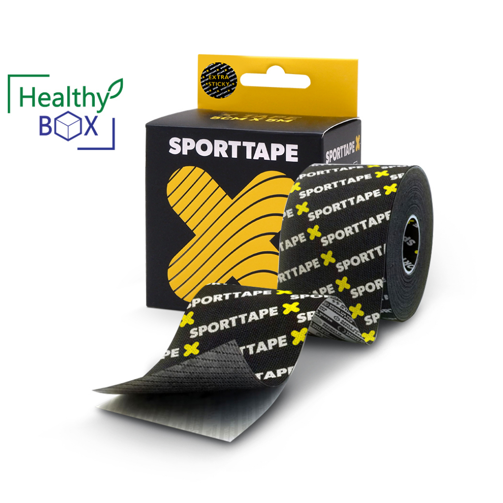 SPORTTAPE Extra Stocky K Tabe-Branded/logo 5CM x 5M สปอร์ตเทปพยุง ...