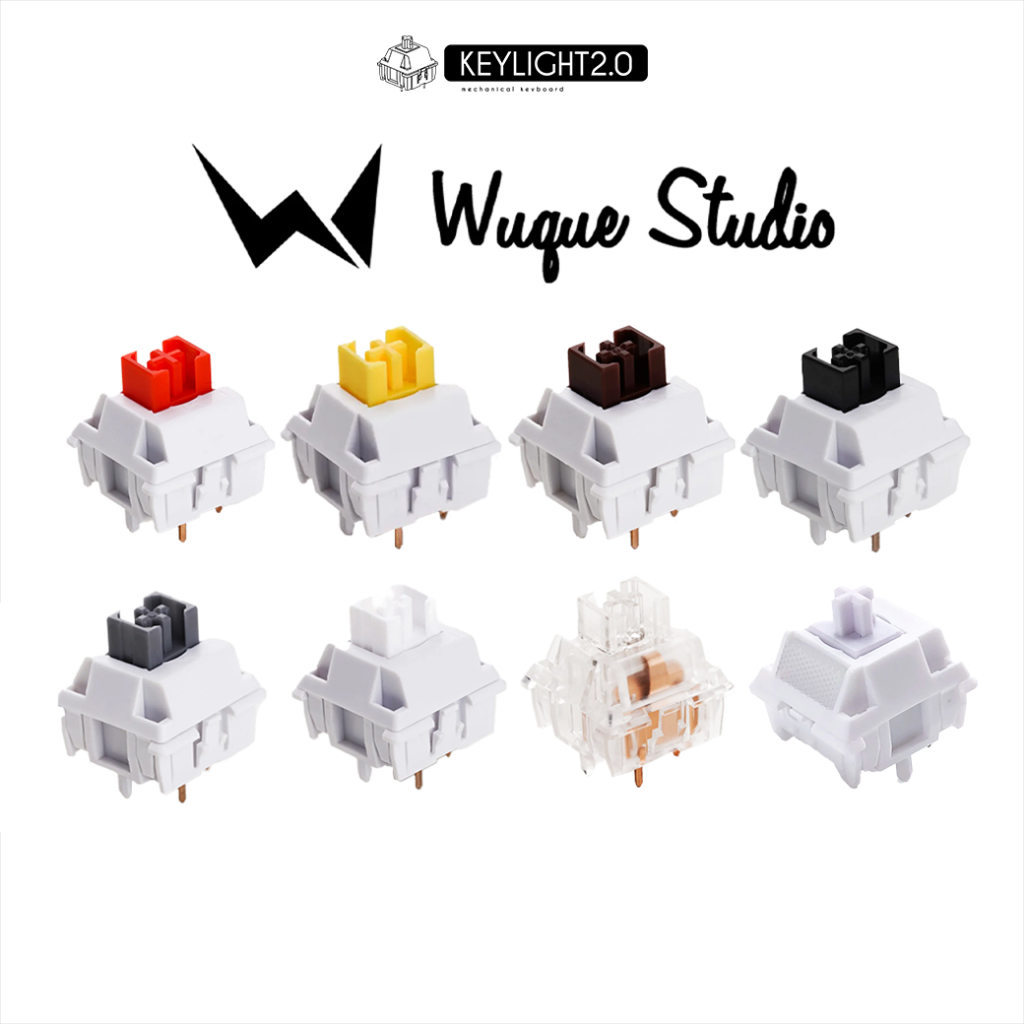 WS Switch Series By Wuque Studio | Factory Lube สวิตช์คีย์บอร์ด (1 ตัว) | Shopee Thailand