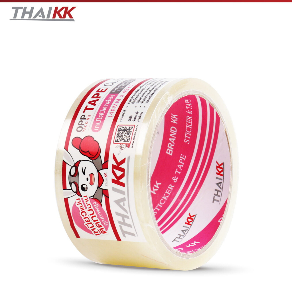 Thai KK® เทปใส 2 นิ้ว x 100 หลา OPP Tape เทปปิดกล่อง (1 ม้วน) | Shopee ...