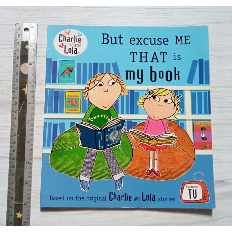 นิทานภาษาอังกฤษ Charlie and Lola But excuse me that is my book นิทาน ...