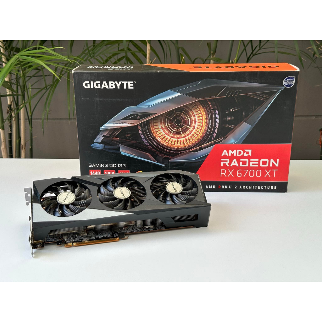 การ์ดจอ(graphic card) GIGABYTE RADEON RX 6700 XT Gaming 12GB GDDR6 (ต่อ ...