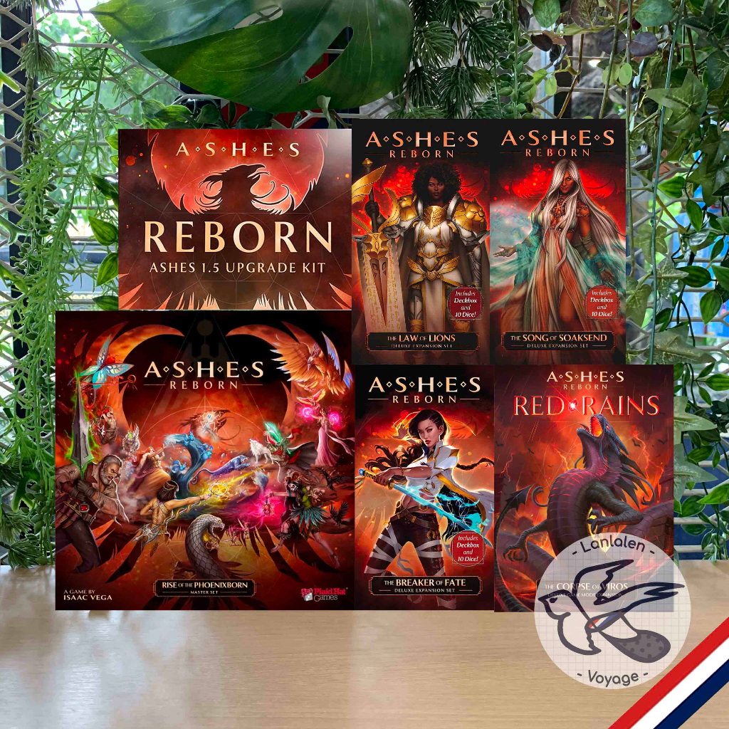 [Pre-Order] Ashes Reborn: Rise of the Phoenixborn (2nd Edition) / Red Rains / Update 1.5 ...