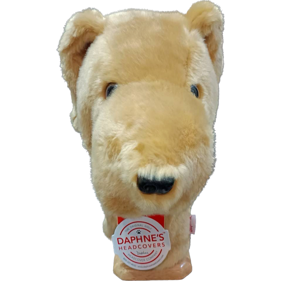 DAPHNE'S HEADCOVER Golf Head Cover For Driver "YELLOW LAB" ปลอกคลุมหัว ...