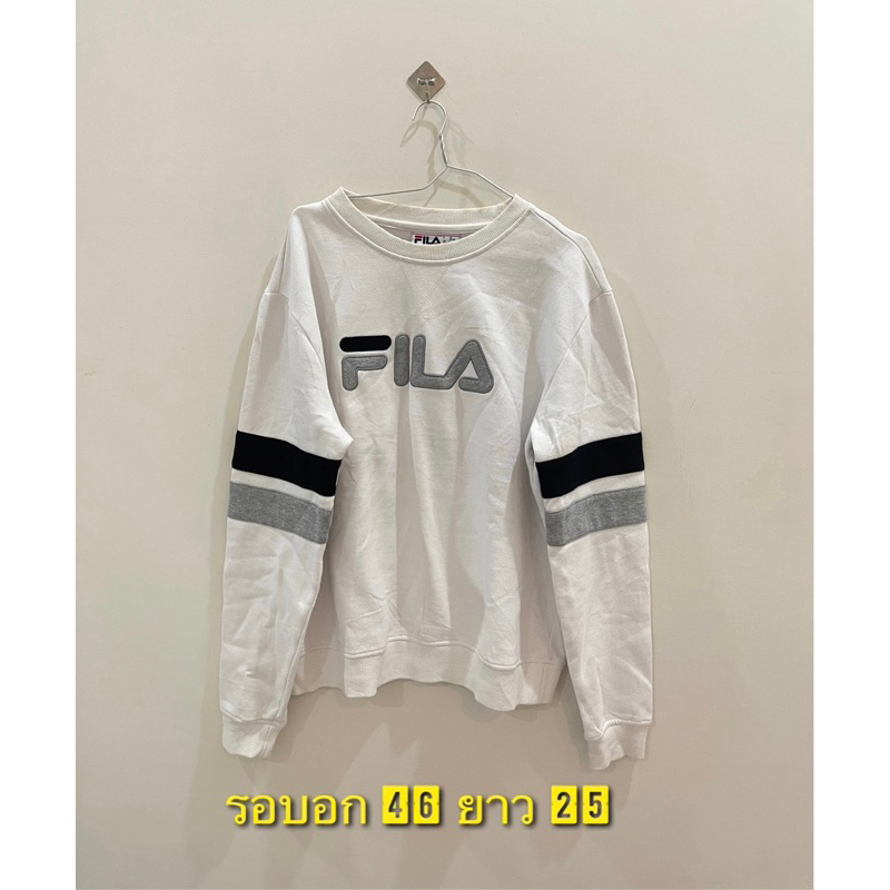 เสื้อสเวตเตอร์ Fila แท้💯 | Shopee Thailand