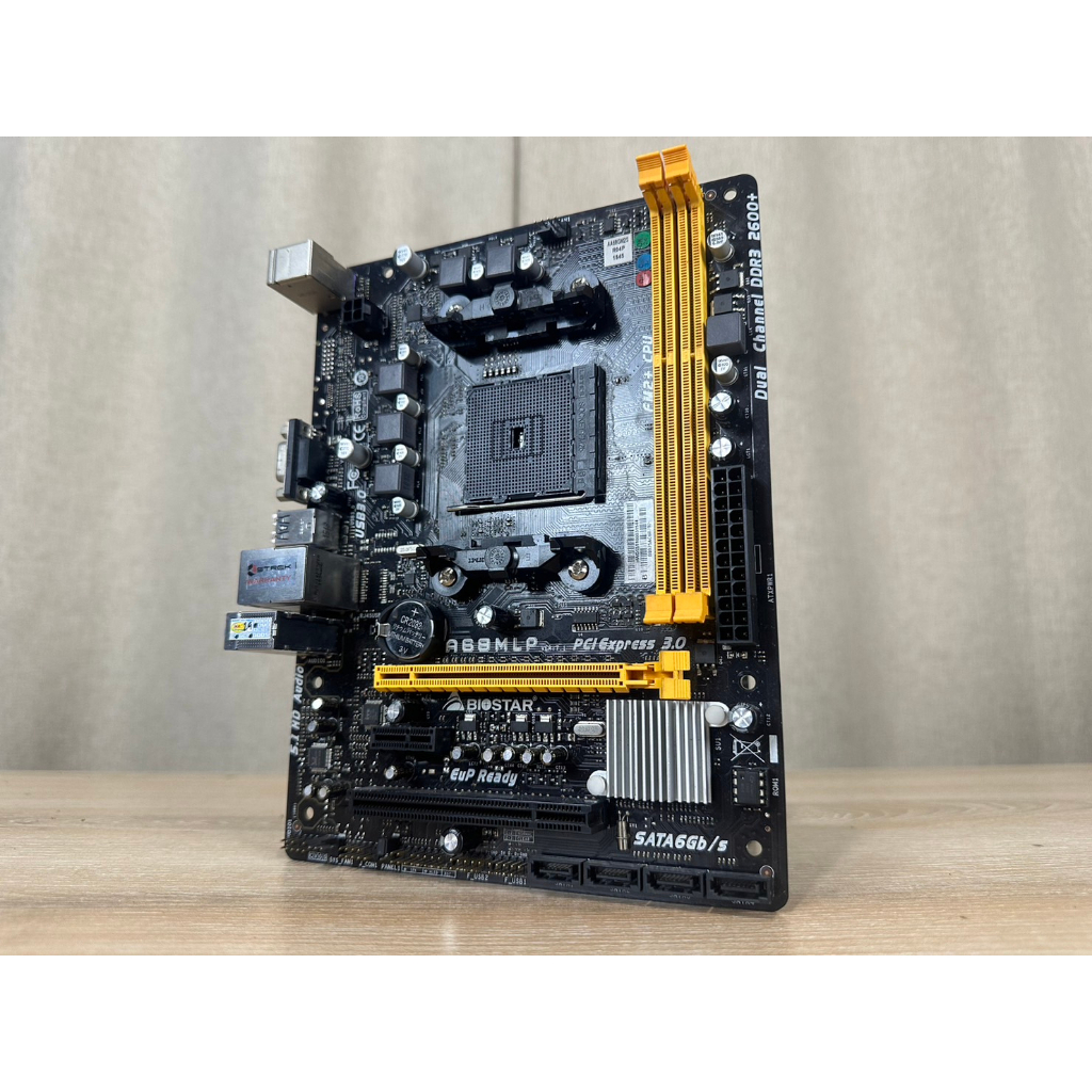 เมนบอร์ด(mainboard) biostar A68MLP (socket FM2+) | Shopee Thailand